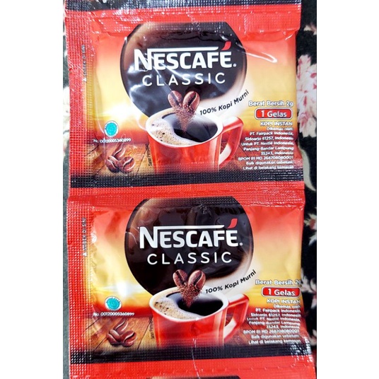Jual Nescafe Classic 2gr x 10 pcs | Shopee Indonesia