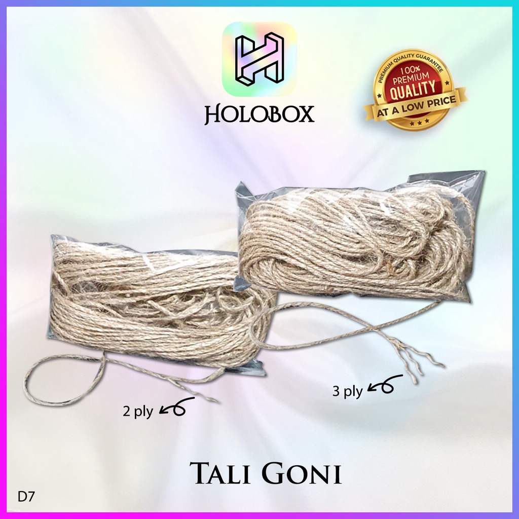 Jual Tali Kraft - Tali Goni – Tali Rami - Aksesoris Packaging - D7 ...