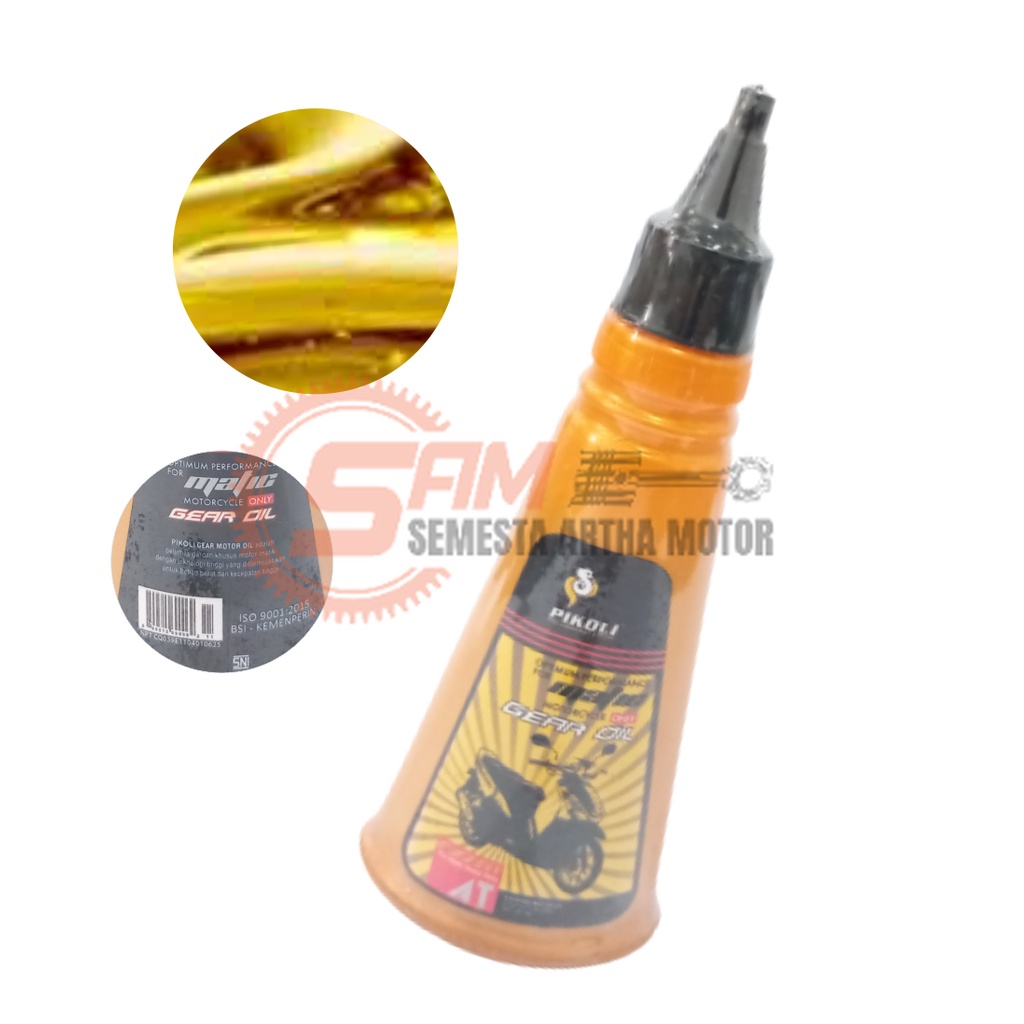 Jual Pikoli Matic Gear Oil 100ml AT Oli Gardan Synthetic Blend Gir ...