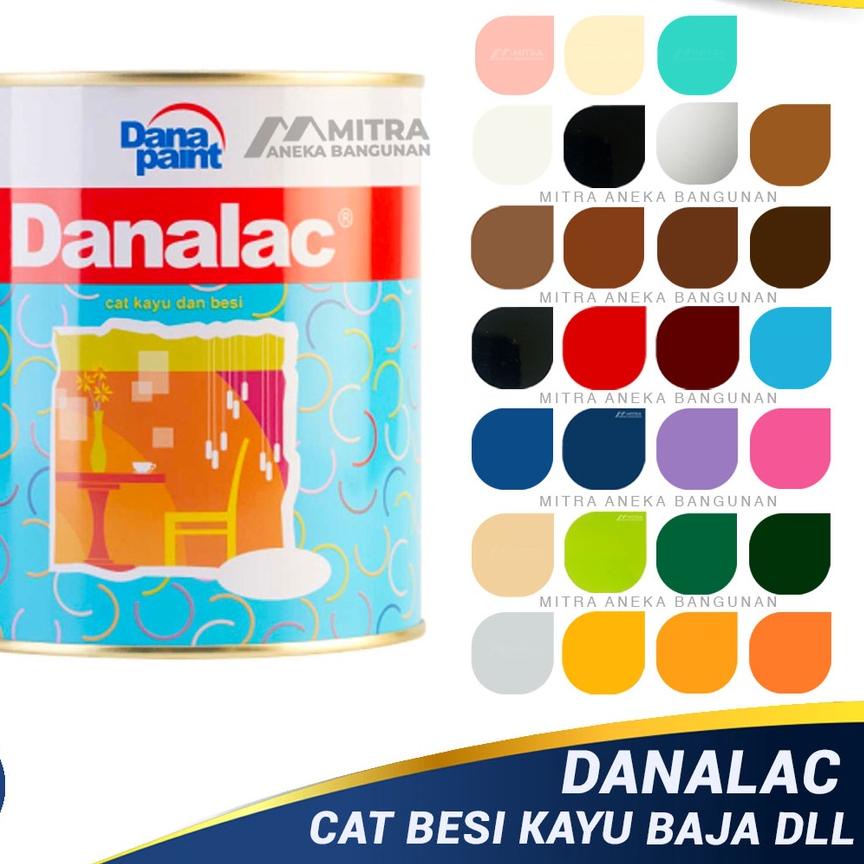 Jual cat kayu dan besi danalac dana paint 1 Liter / cat minyak / / cat ...