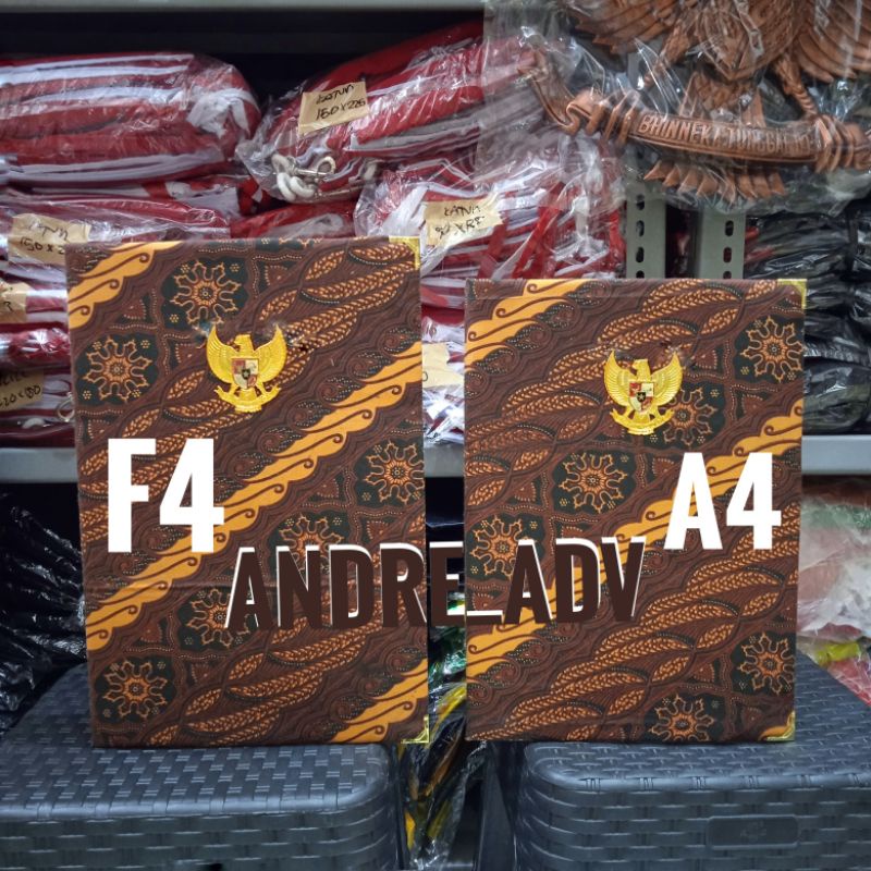 Jual map batik map kantor mewah map garuda coating | Shopee Indonesia