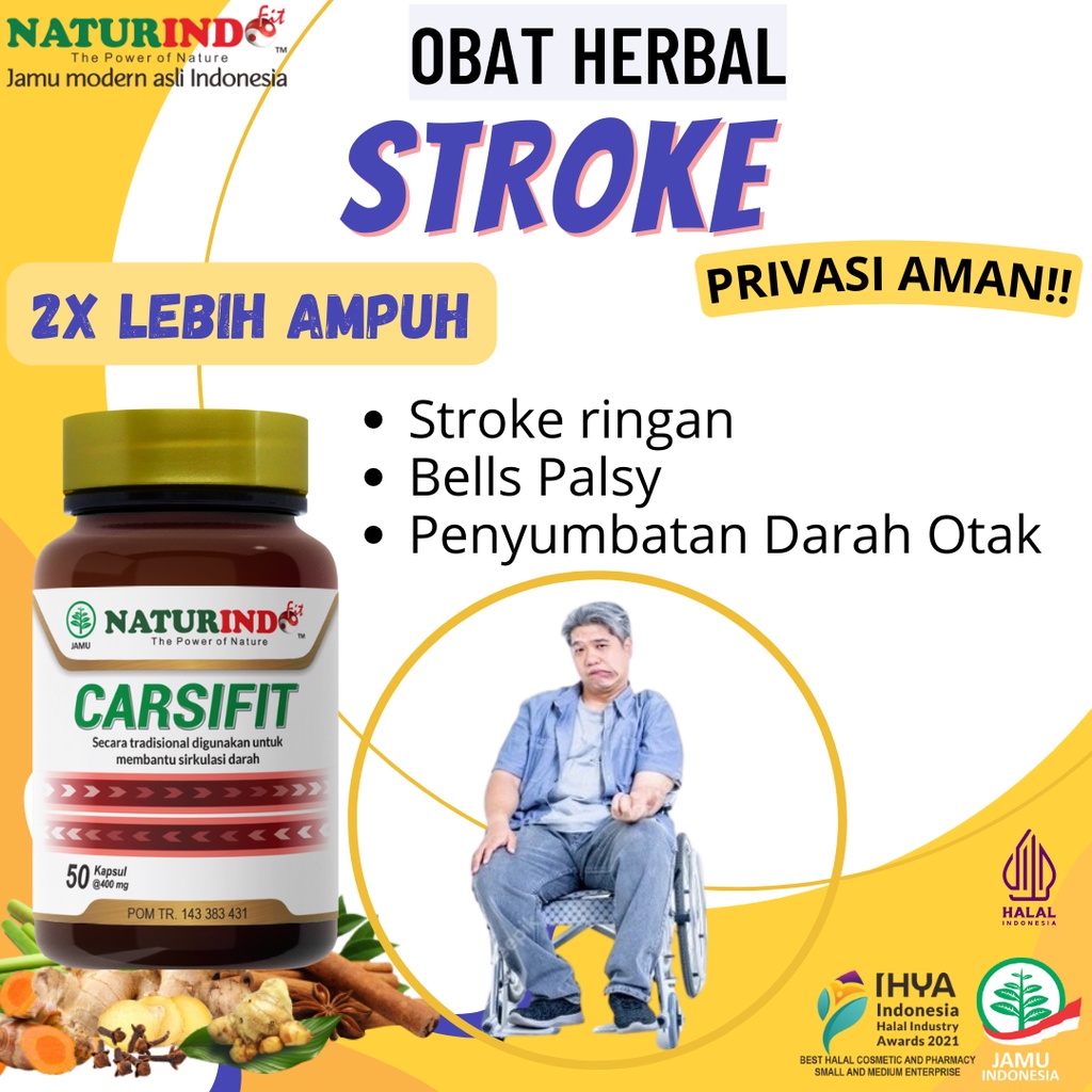 Jual Obat Stroke Ampuh Obat Bells Palsy Struk Stroke Herbal Ampuh Obat ...