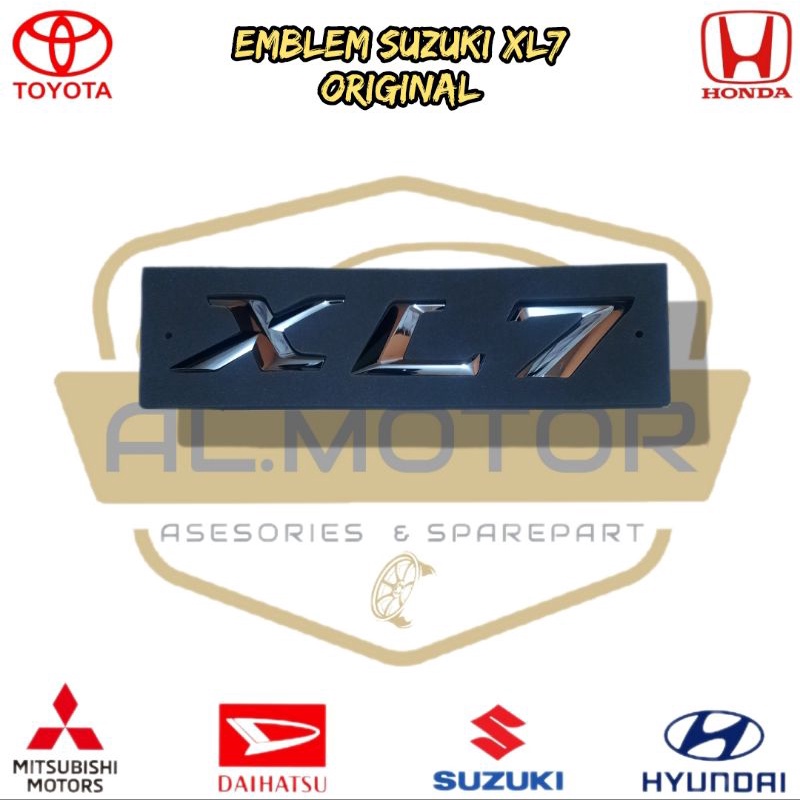 Jual LOGO EMBLEM TULISAN SUZUKI XL7 ORIGINAL | Shopee Indonesia