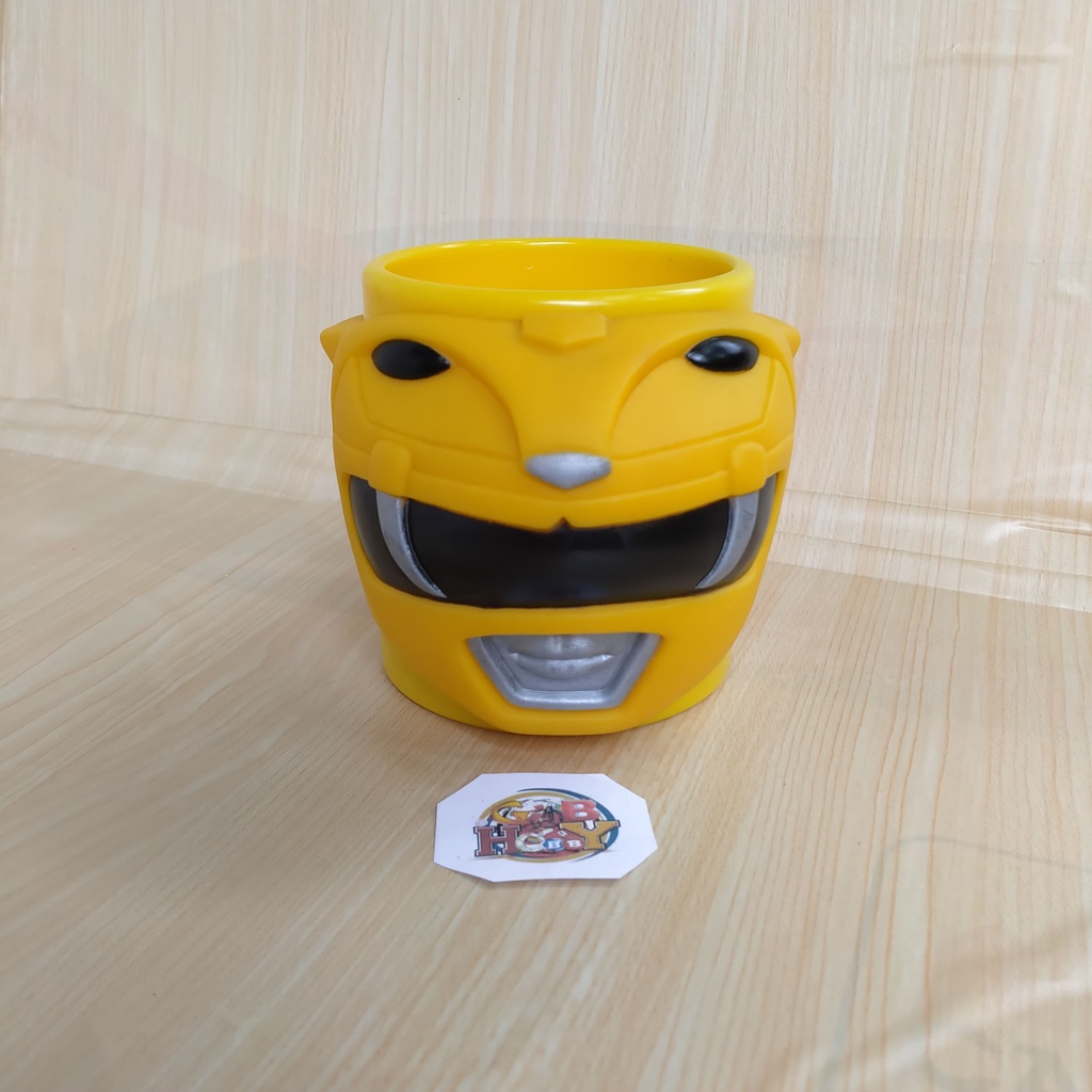 Jual Gelas Mug MMPR Saban Megacept - Power Rangers Kuning Vintage ...