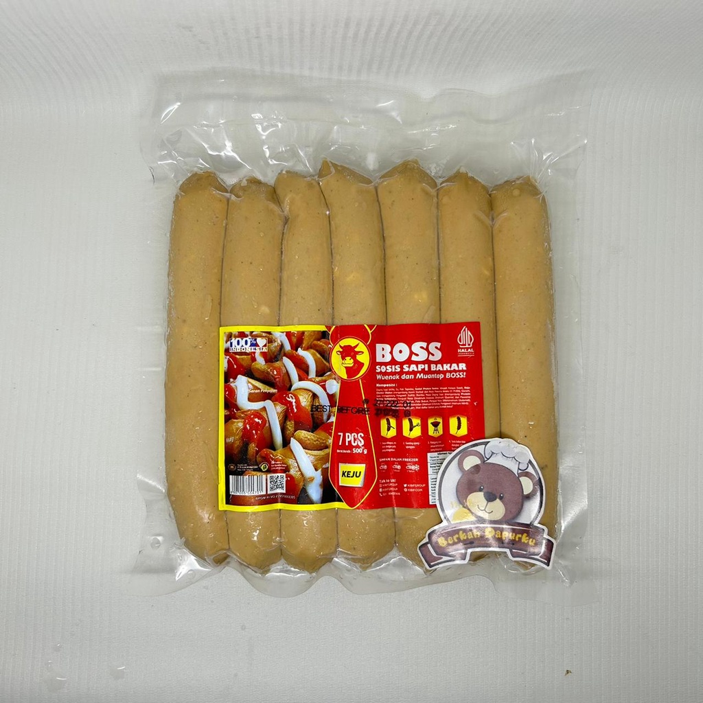 Jual Boss Sosis Bakar Keju Jumbo 500g Kibif Sosis Bakar Distributor ...