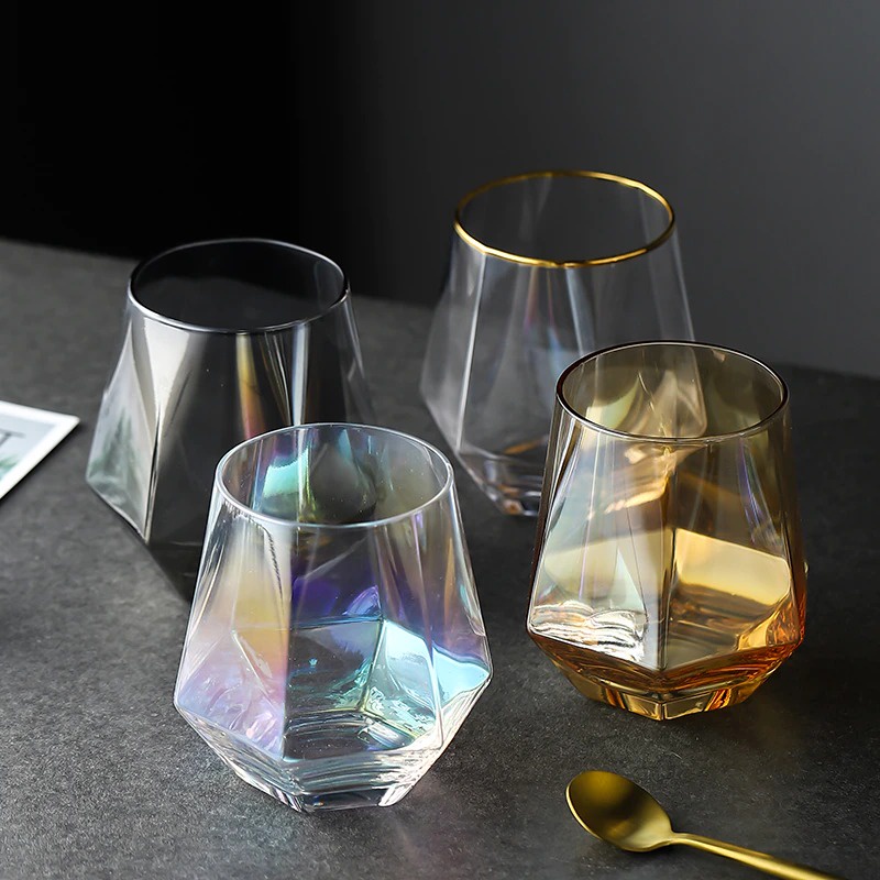 Jual Gelas Gelas Minuman Lux Diamond Crystal Glass Cup Mewah Minum ...