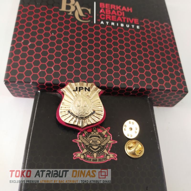 Jual Pin JPN jaksa /pin JPN jaksa kejaksaan ATRIBUT BAC | Shopee Indonesia