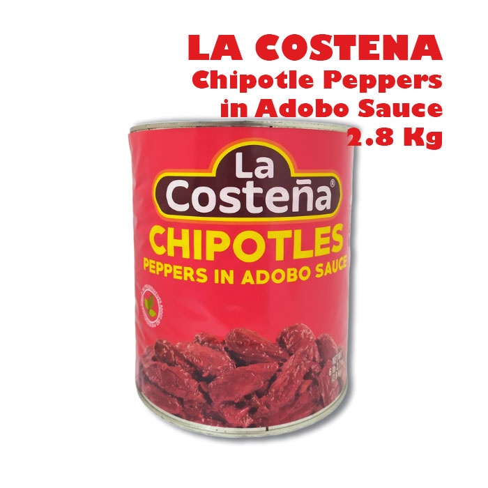 Jual LA COSTENA Chipotles Chipotle peppers in Adobo Sauce 2,8 kg ...