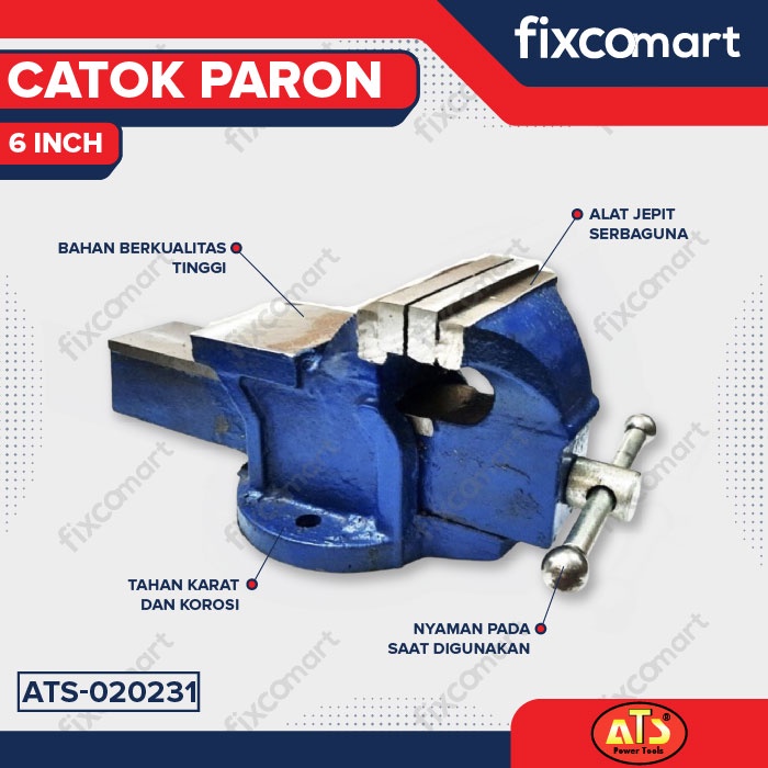 Jual CATOK PARON "ATS" 6" (INCH) | Shopee Indonesia