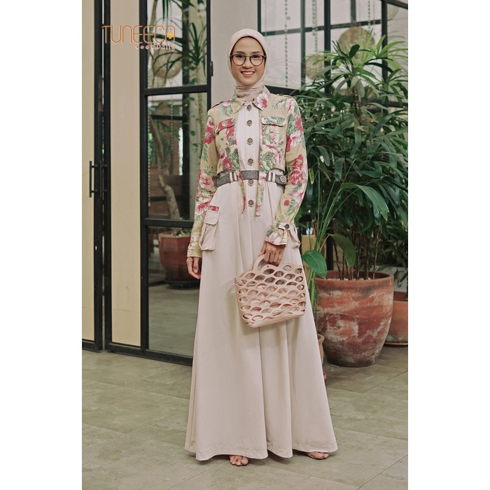 Jual TUNEECA DAILY GAMIS Zinni - DG-0223008 I Gamis Premium Modern ...