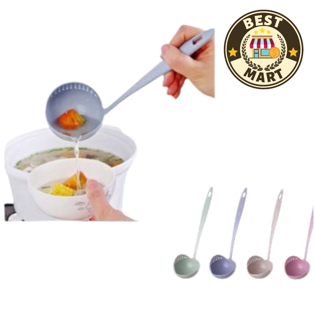 Jual CENTONG KUAH SARING 2 IN 1 SERBAGUNA | Shopee Indonesia