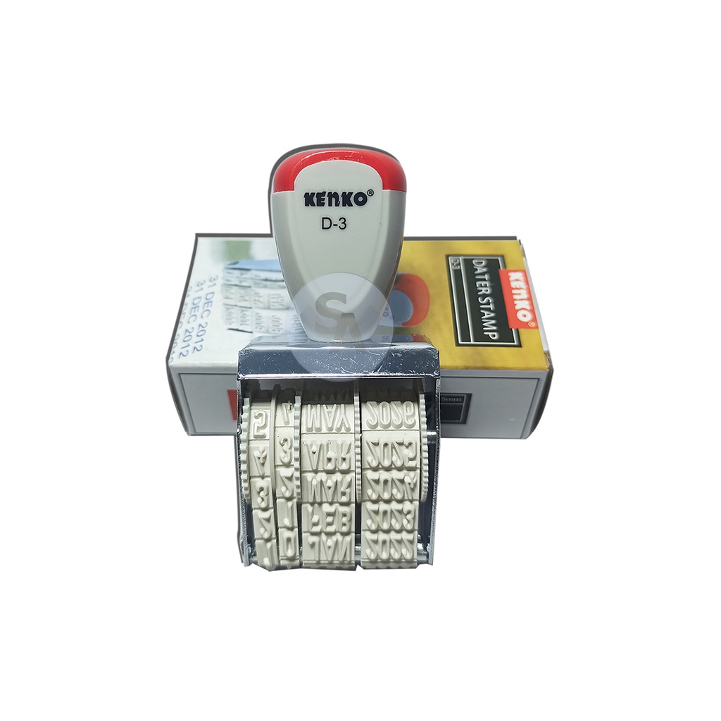 Jual KENKO Date Stamp D - 3 ( 5 MM ) Stampel Tanggal -Pcs | Shopee ...