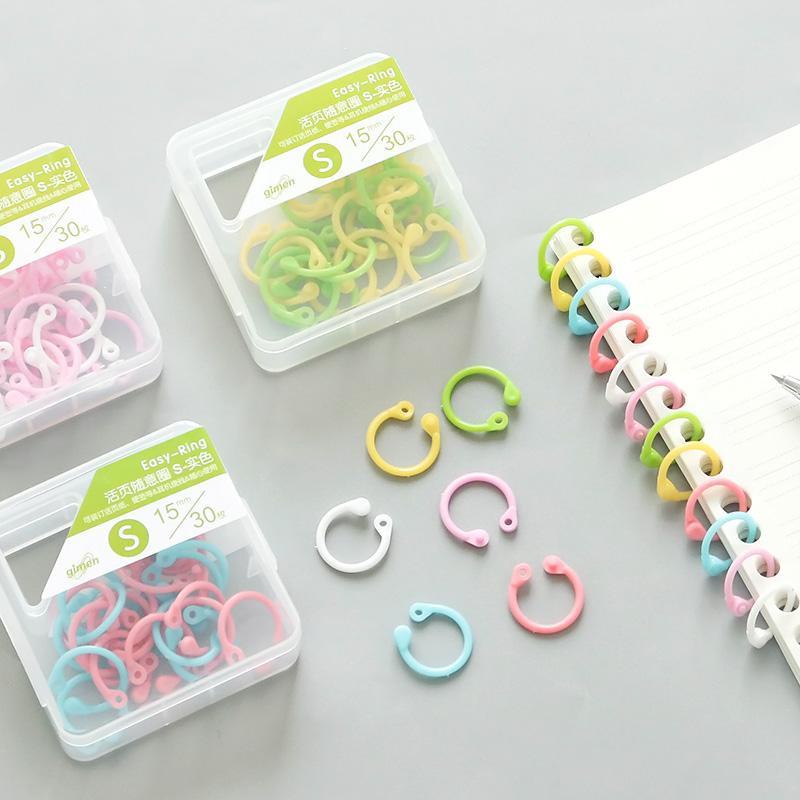 Jual Ring Binder Loose Leaf Bahan Plastik Tanpa Melubangi Buku | Shopee ...