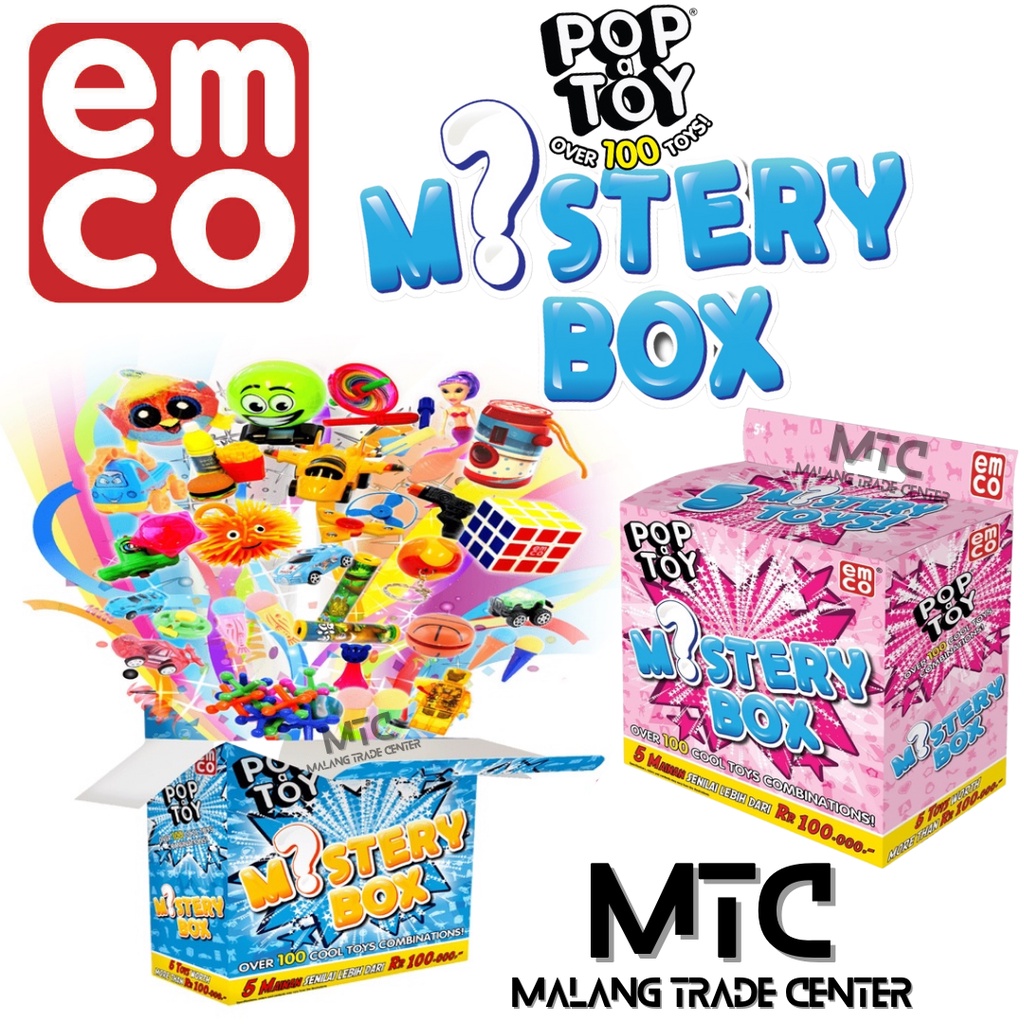 Jual Emco Pop A Toy Mistery Box Mainan Surprise Anak | Shopee Indonesia