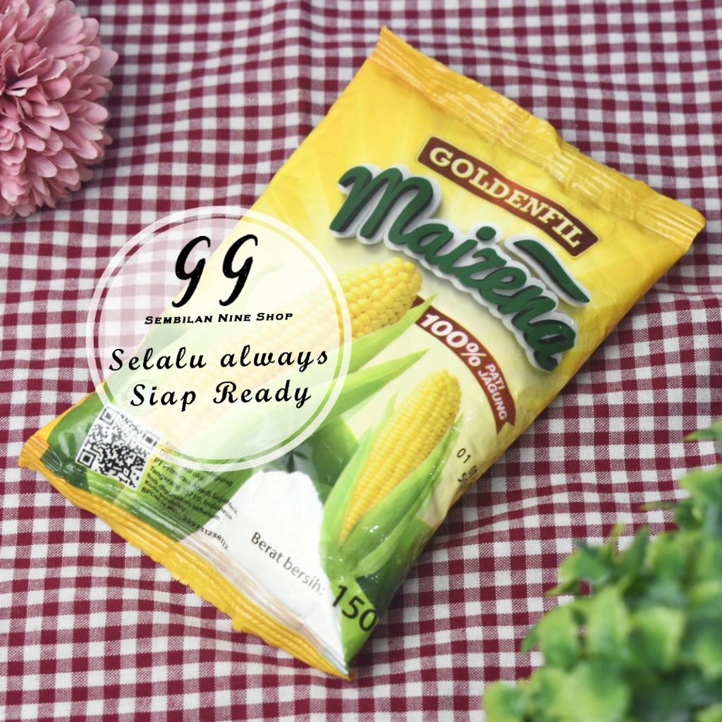 Jual GOLDENFIL Tepung Maizena 150 Gram Pati Jagung Cornstarch Corn ...