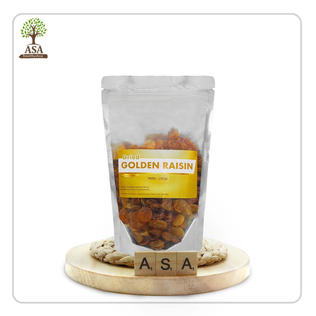 Jual Dried Golden Raisin 250 gram | Shopee Indonesia