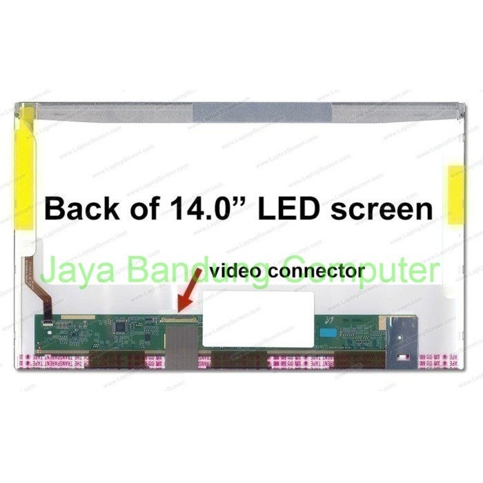 Jual LCD LED Asus N46 N46V N46VB N46VJ N46VZ N46VM Series 14.0 Inch ...