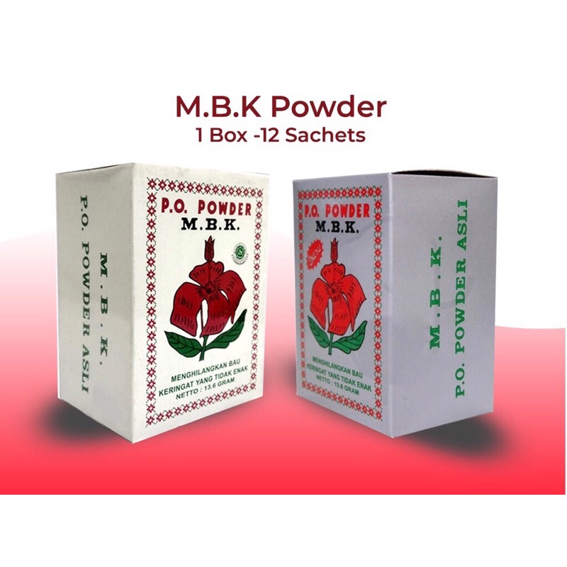 Jual MBK Powder Silver & Putih Satuan / Bedak Mbk = MURAH | Shopee ...