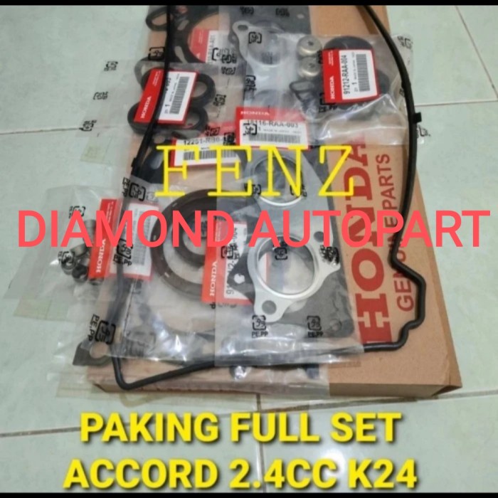 Jual PAKING SET FULL SET HONDA ALL NEW ACCORD CP2 K24 2400CC ORIGINAL ...