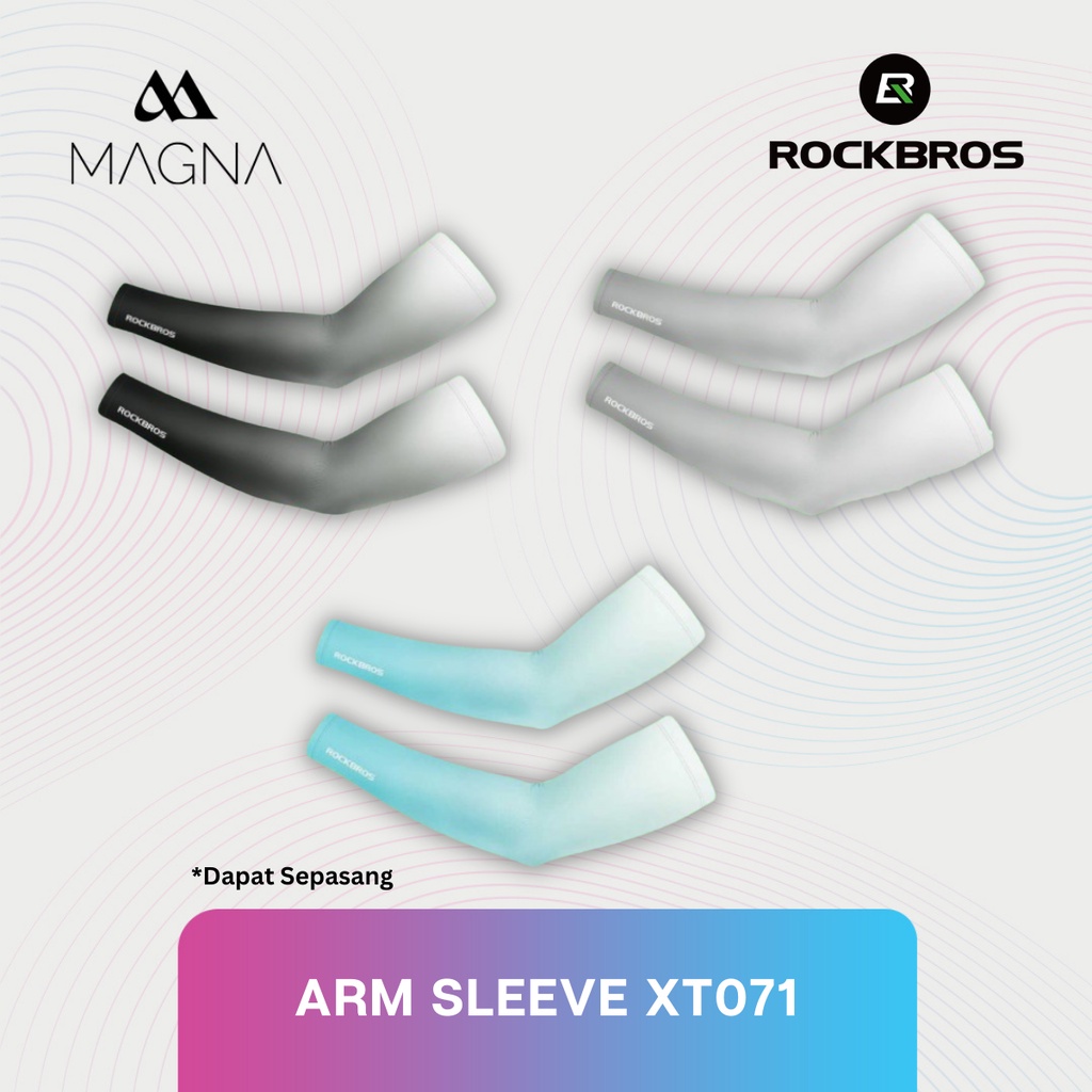 Jual Arm Sleeve Manset Rockbros XT071 Manset Tangan Olahraga Pelindung ...