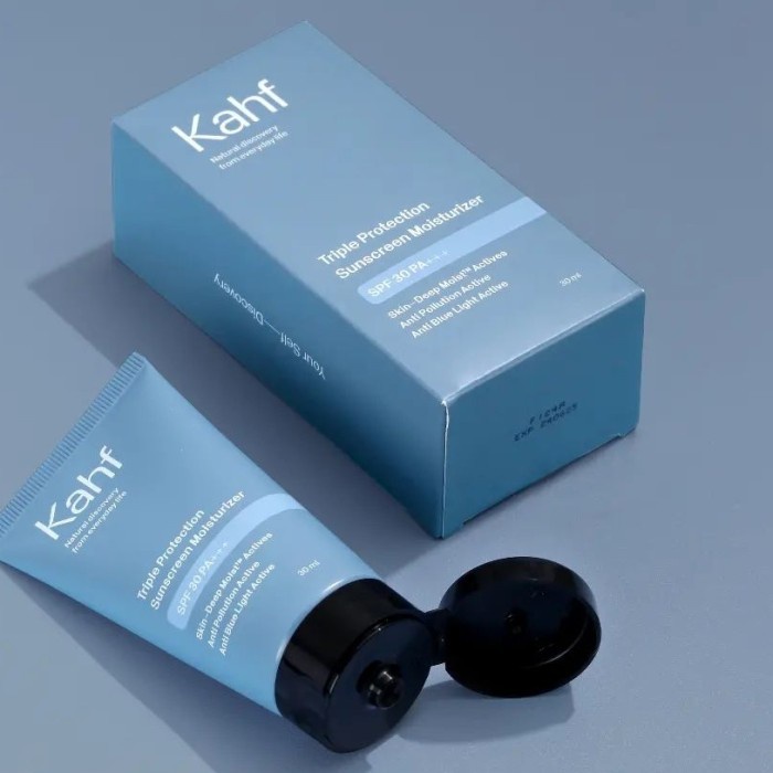 Jual sunscreen kahf pelembab wajah pria murah | Shopee Indonesia
