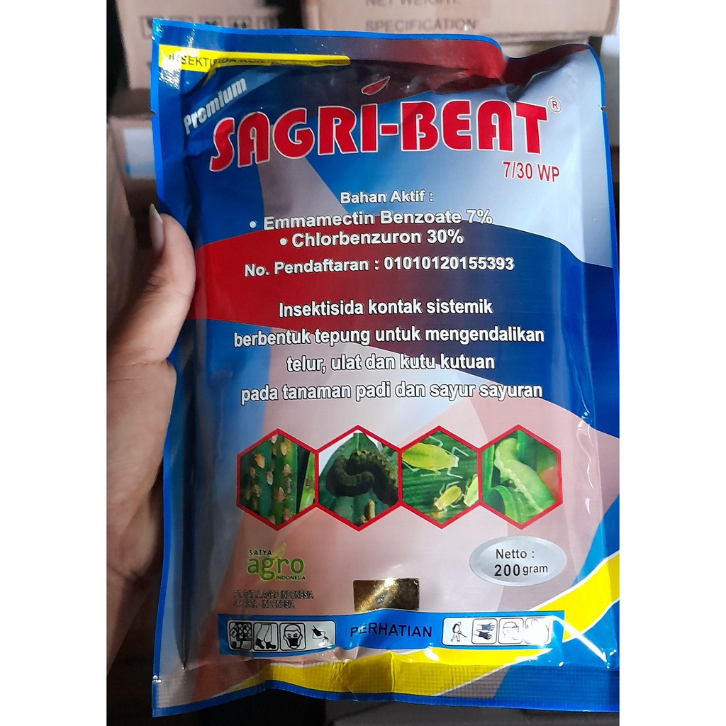 Jual Insektisida SAGRI BEAT 7/30 WP 80 gram | Shopee Indonesia