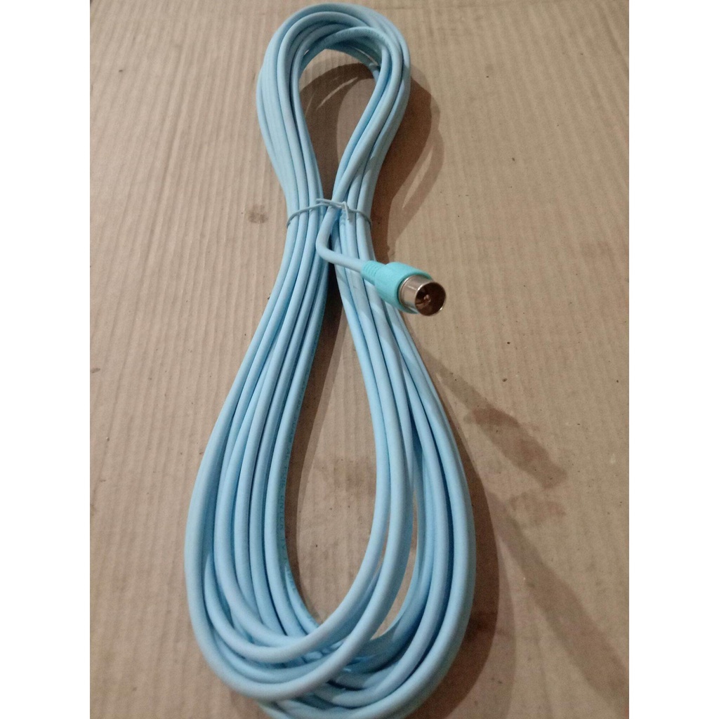Jual Kabel antena 10 meter plus jek siap pakai kabel antena ke TV warna ...