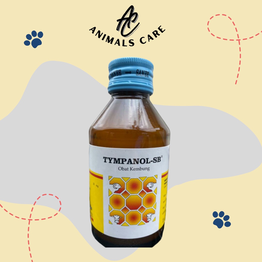 Jual TYMPANOL SB 100 ML (Obat Kembung/Bloat Pada Sapi, Kambing, Domba ...