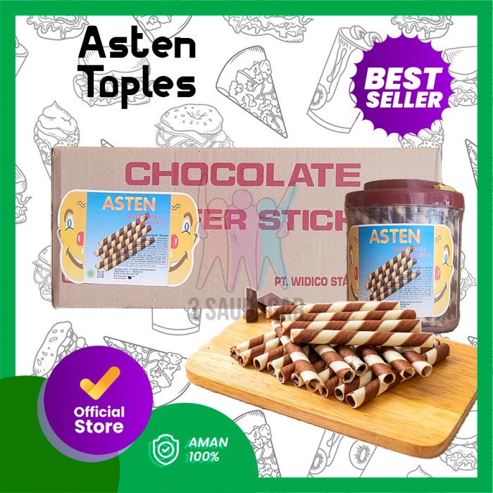 Jual Astor Asten Cokelat 1 Dus isi 6 Toples | Shopee Indonesia