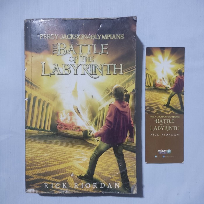 Jual Novel the battle of the labyrinth by rich riordan | Shopee Indonesia