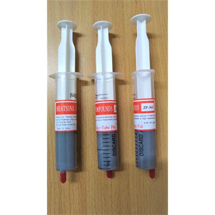 Jual Thermal Paste/Pasta Thermal Grease Bentuk Suntik Besar ZP-360 ...