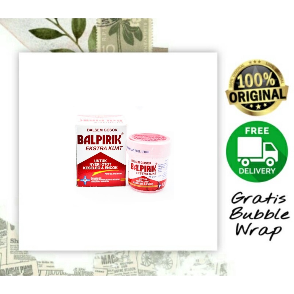 Jual Balpirik Merah / Balsem Balpirik | Shopee Indonesia