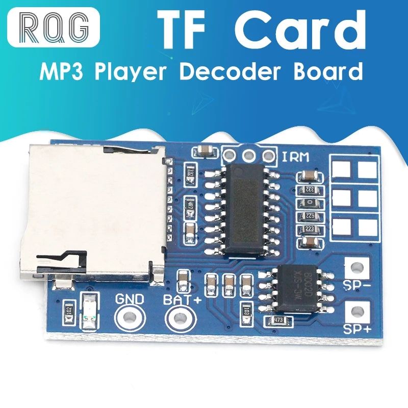 Jual MODUL TF CARD MP3 DECODER MONO 2W AMPLIFIER | Shopee Indonesia