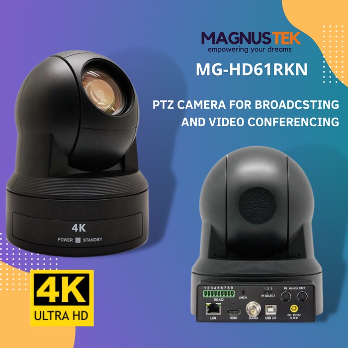 Jual Magnustek HD61RKN PTZ Camera 4K NDI 20x Zoom POE SONY CMOS Sensor | Shopee Indonesia
