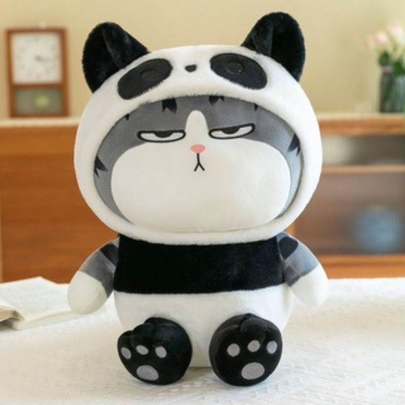 Jual Boneka Kucing Mainan Anak Boneka Lucu 30CM Plushie Bantal Guling ...