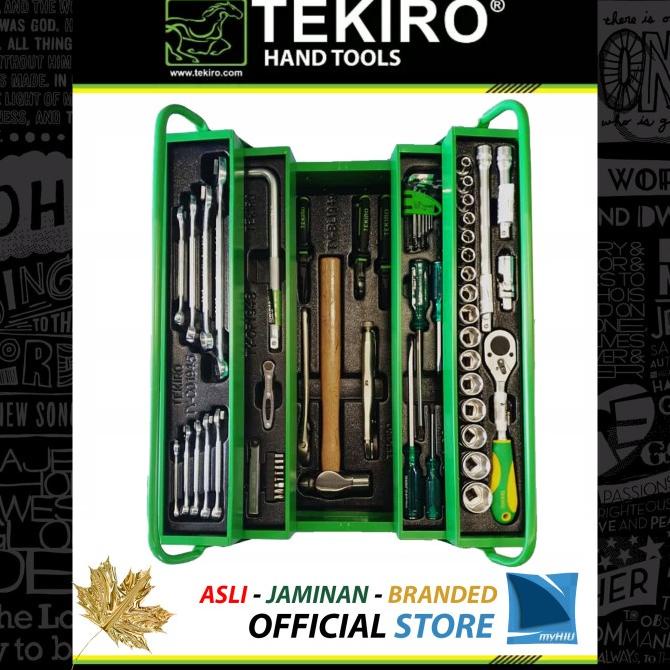 Jual Perkakas Kunci Mekanik / Tukang Isi 72 pcs / Set Tool Box Kits TEKIRO | Shopee Indonesia