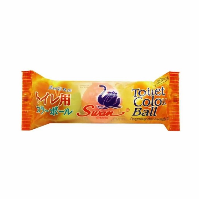 Jual Swan Toilet Colour Ball 3's Kamper Toilet / Kamar Mandi 120 gr ...