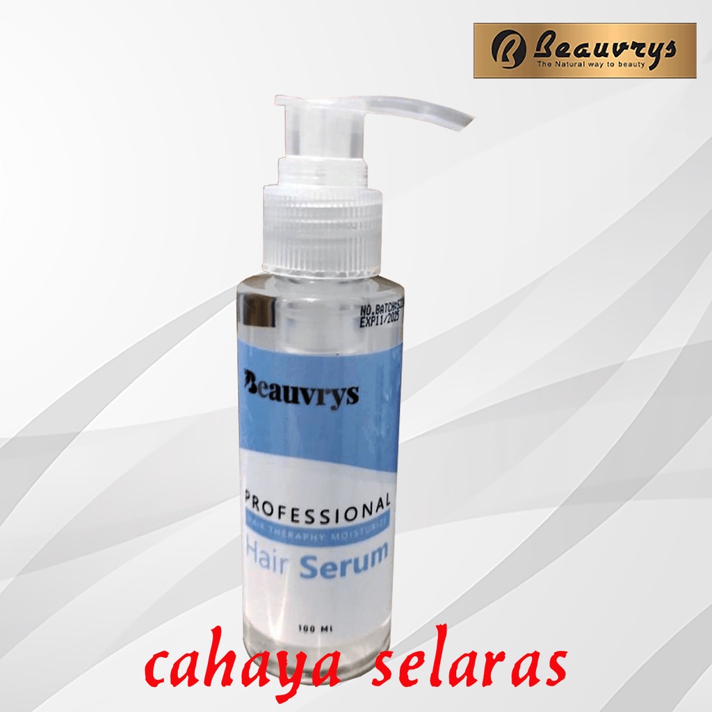 Jual PROFESSIONAL HAIR SERUM BEAUVRYS 100ML | Shopee Indonesia