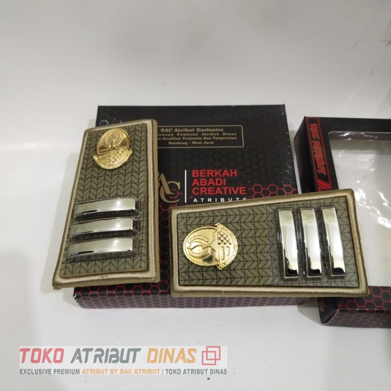 Jual Pangkat pdh 2C ASN Jabar Kain Akrilik exclusive Atribut BAC ...