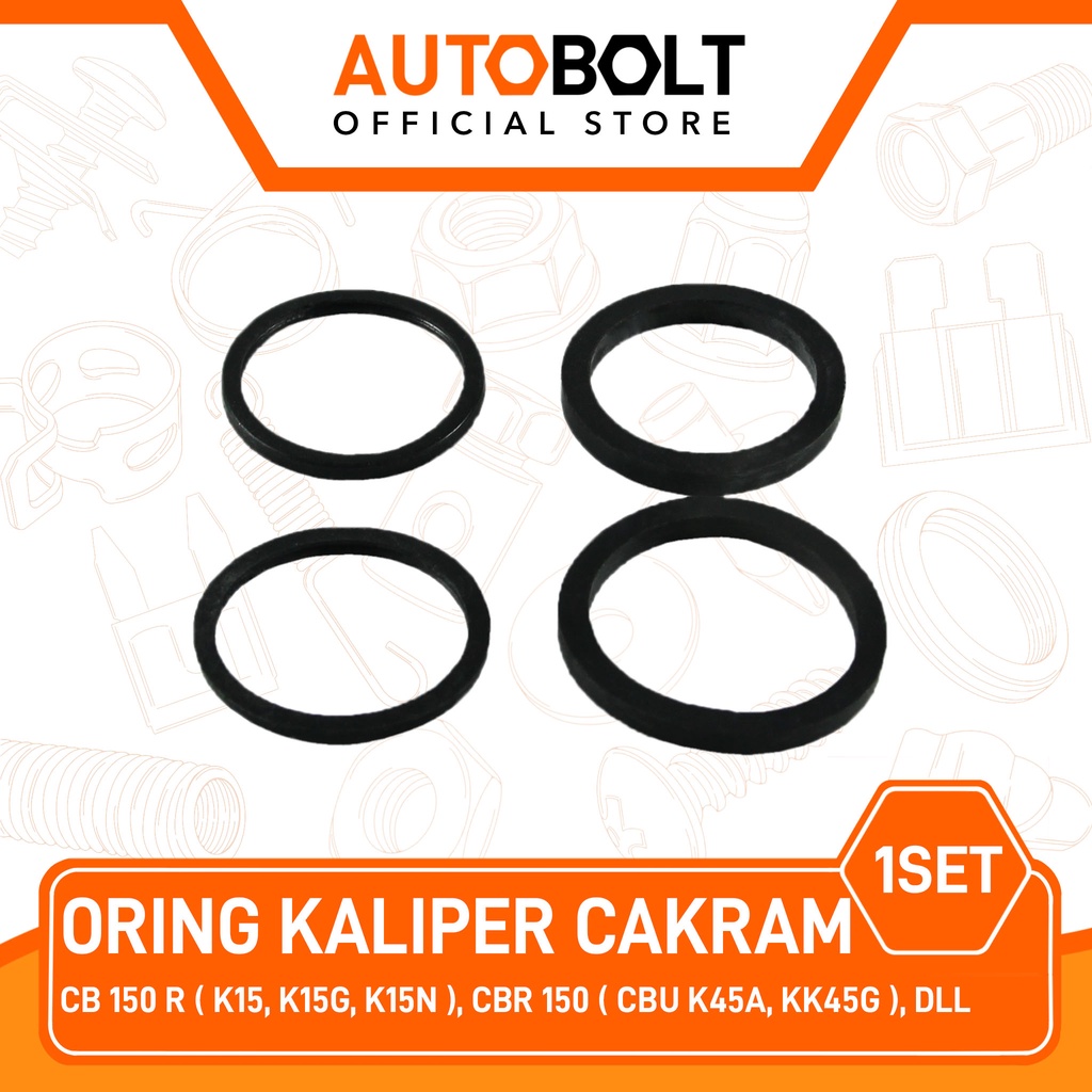 Jual Oring Kaliper Cakram Supra X 125 Fit New & PCX 125 150 & CBR 150 R CBR150R & Revo 100 Karet ...