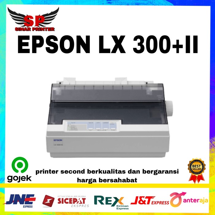Jual Printer Epson Dot matrix Lx 300+II siap pakai | Shopee Indonesia