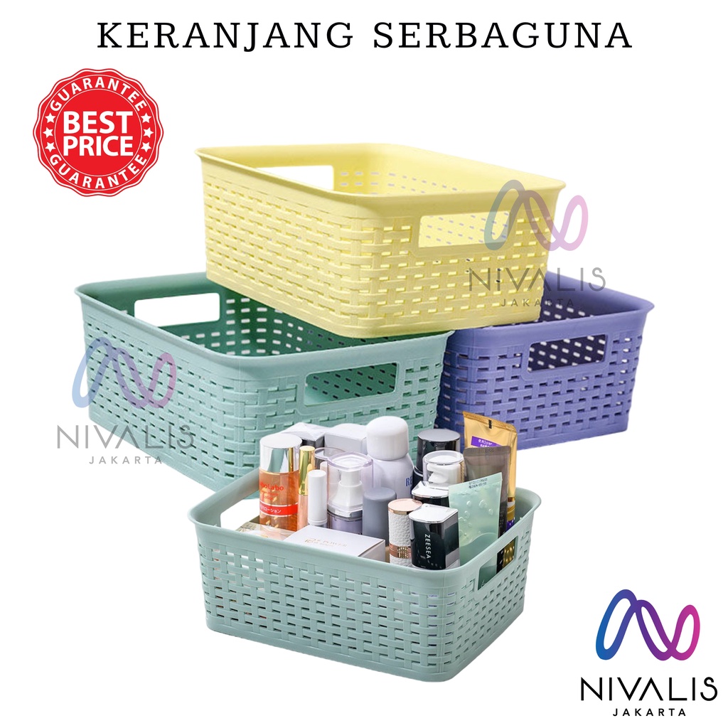 Jual NIVALIS JAKARTA H01 KERANJANG MULTIFUNGSI KONTAINER KOTAK ...
