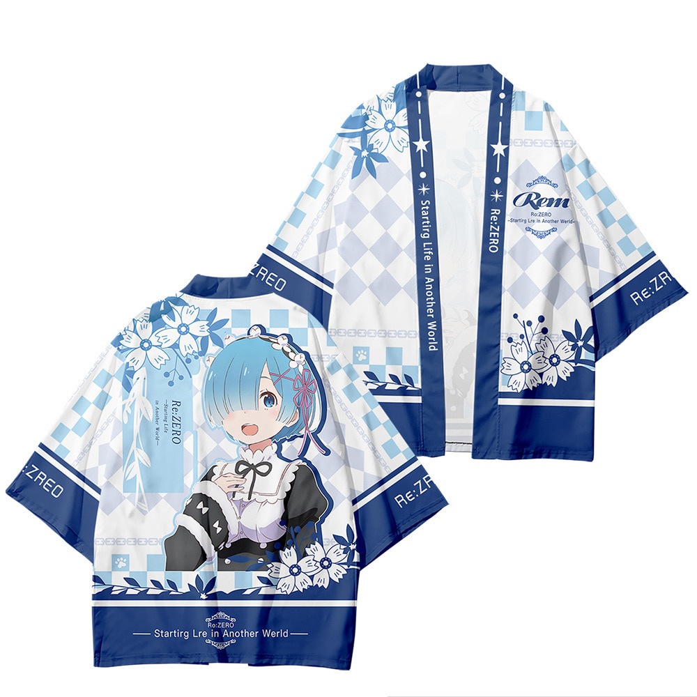 Jual REM cosplay Kimono Japanese Clothes Yukata Re:Zero Starting Life ...