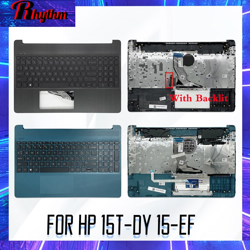 Jual PREORDER NEW Laptop Upper Case Palmrest with keyboard For HP 15T ...