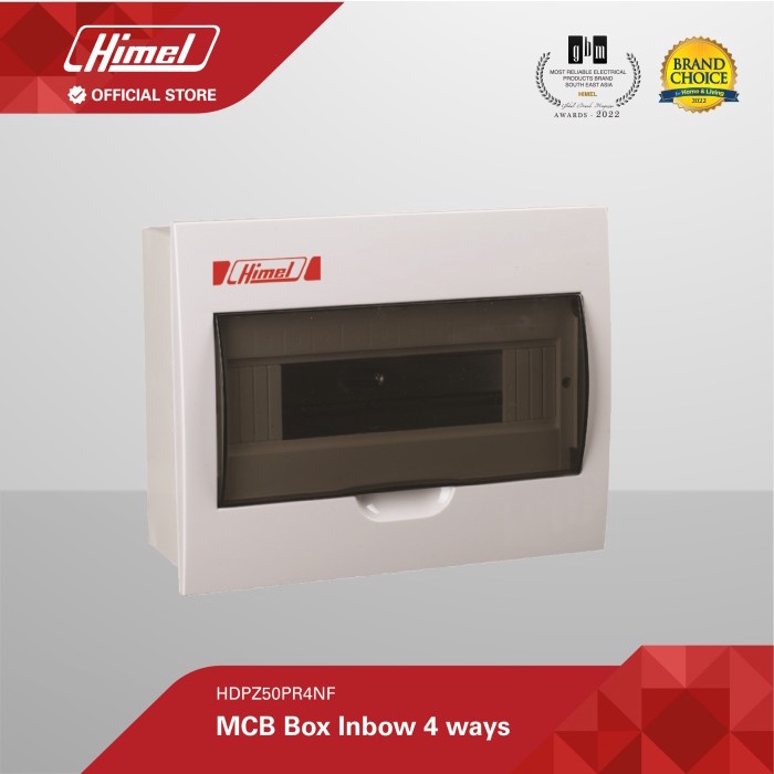 Jual Himel MCB Box Inbow Flush-Mounted 4 Pole HDPZ50PR4NF | Shopee ...