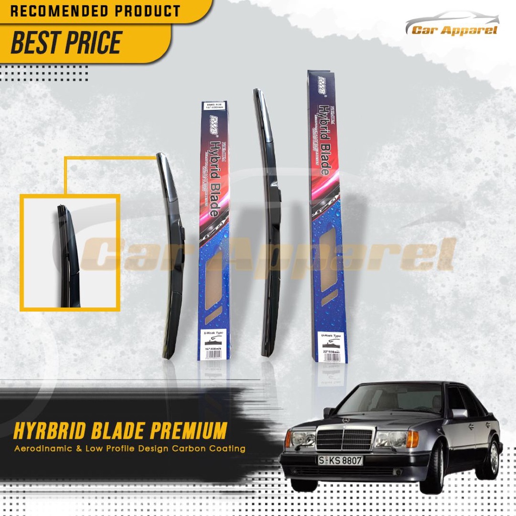 Jual WIPER Mercy W124 500e 1991-1994 RWB Hybrid Carbon Coating 1 PCS ...