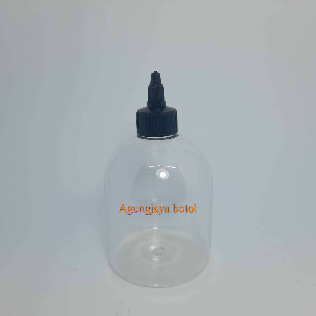 Jual Botol Pet 500 Ml Oval Natural Tutup Kerucut / Botol Plastik ...