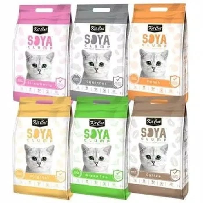 Jual Pasir Kit Cat Tofu Soya Clump 7L - Pasir Kucing Organik - Tofu ...
