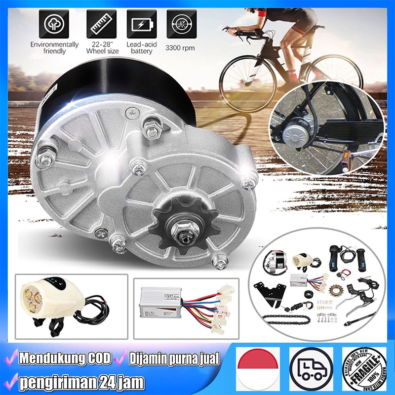 Jual Electric Bicycle Conversion Kit 24V 250W High-Speed Brushed DC ...