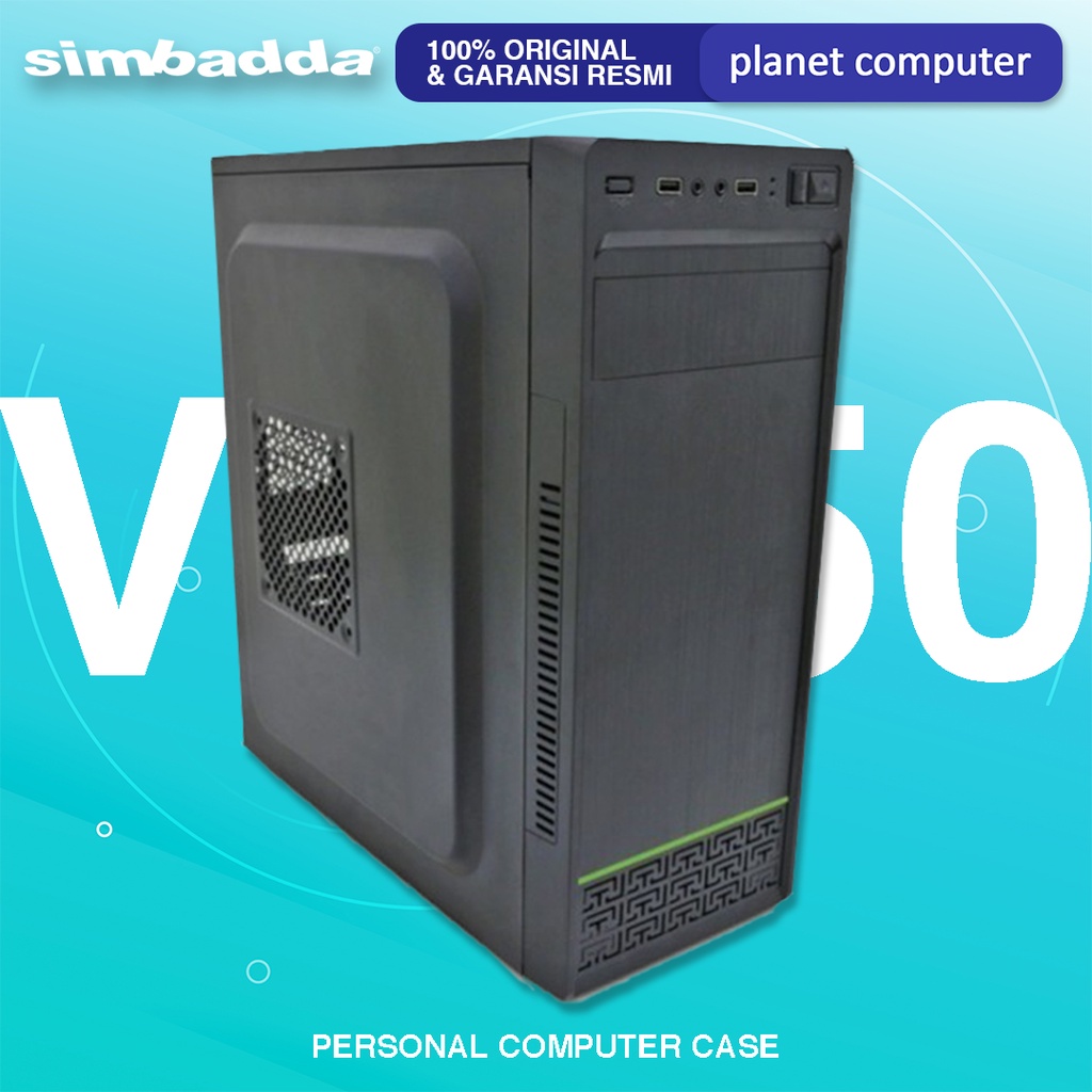 Jual CASING PC SIMBADDA SIM V-3150 Inlude PSU 380W | Shopee Indonesia